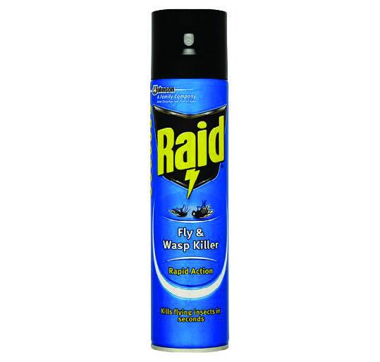 Raid Fly & Wasp Killer, Fly Spray from Anglian Chemicals